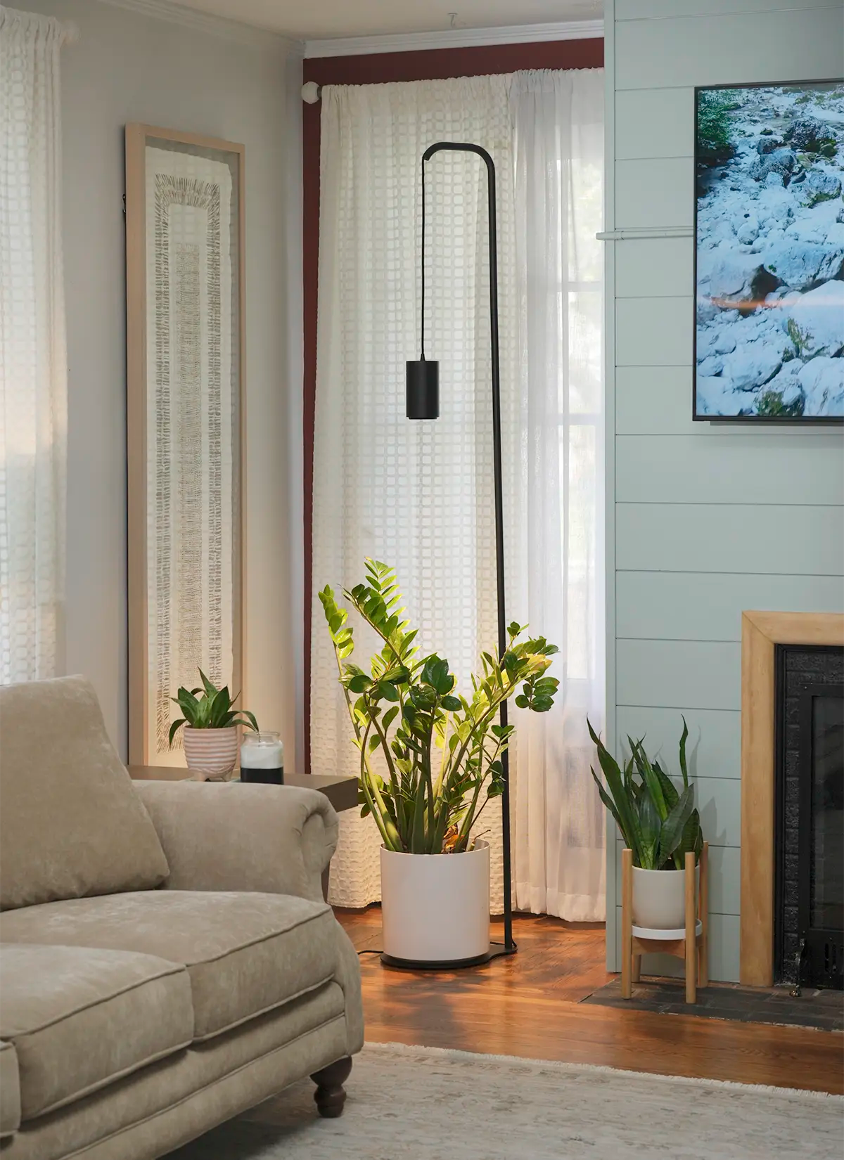 Aspect Grow Light with Stello Pendant Stand Set | The Sill